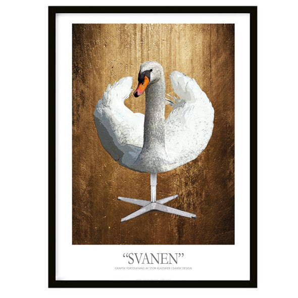 Billede af SVANEN - Ægte original plakat fra X-tension – X-tension.dk